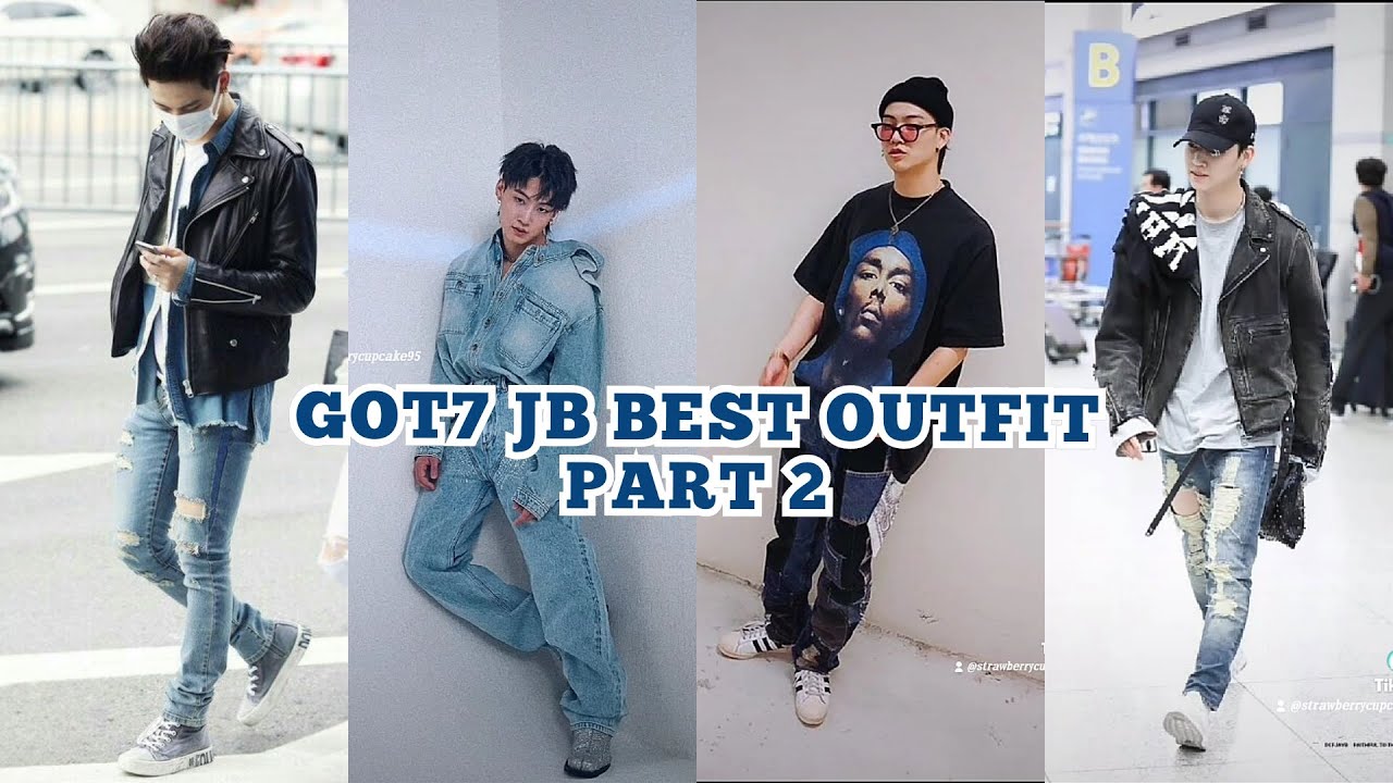GOT7 JB JAYB JAEBUM BEST OUTFIT PART 2 | Korean Boys Outfit Inspired ...