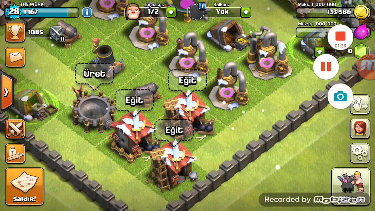 Cash of clans #4.bölüm süpriz bişey ile - YouTube