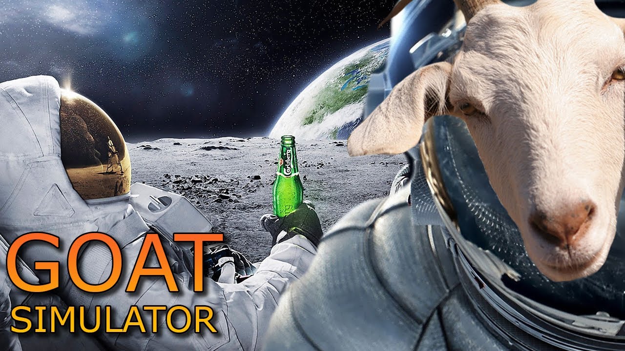KOZA W KOSMOSIE! - GOAT SIMULATOR 2014! #2 - YouTube