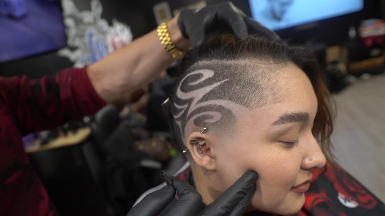 Haircut Tutorial with a Graphic design - YouTube