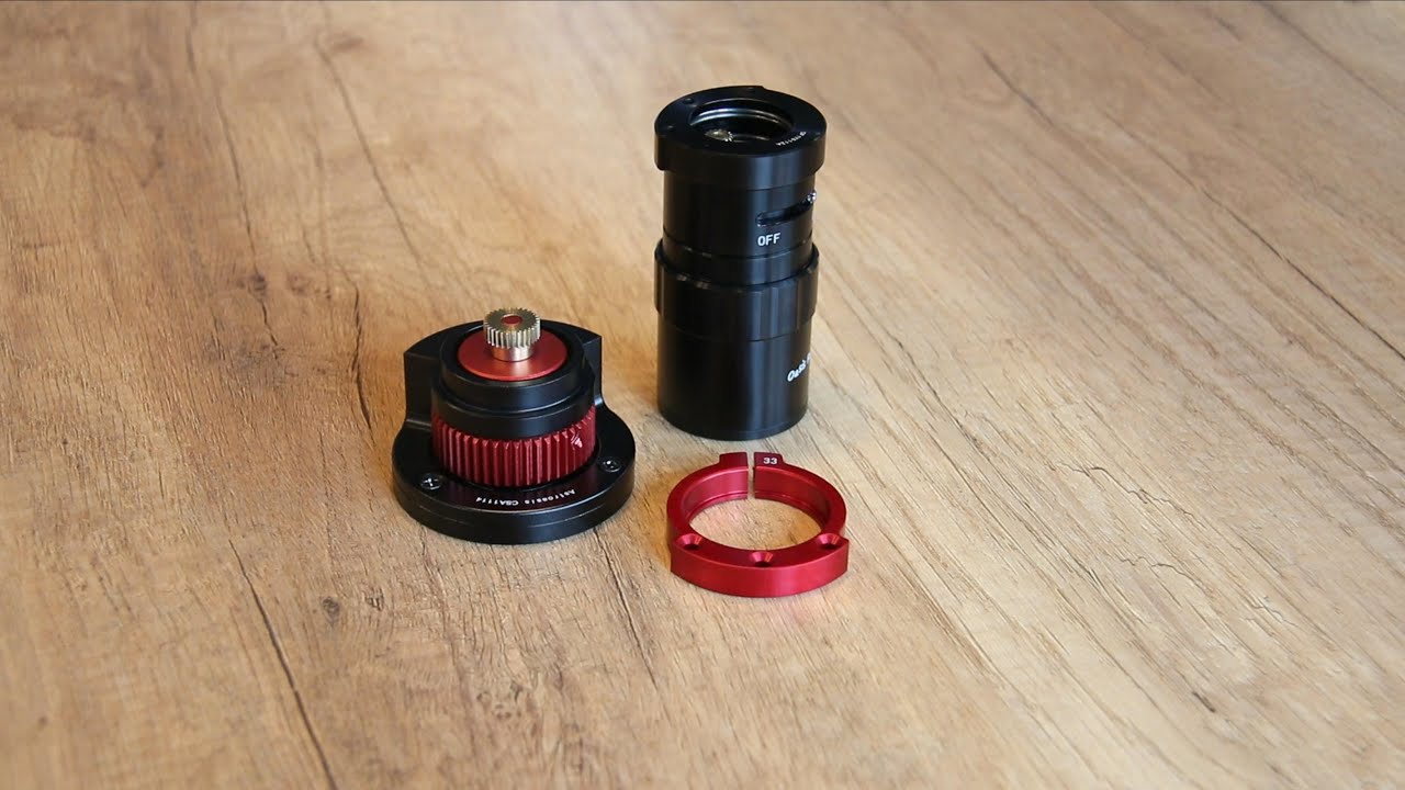 Oasis Focuser Adapter for Celestron C8/925/11/14 - YouTube