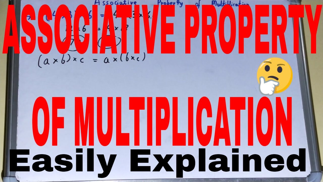 Associative property of multiplication|What is associative property of ...