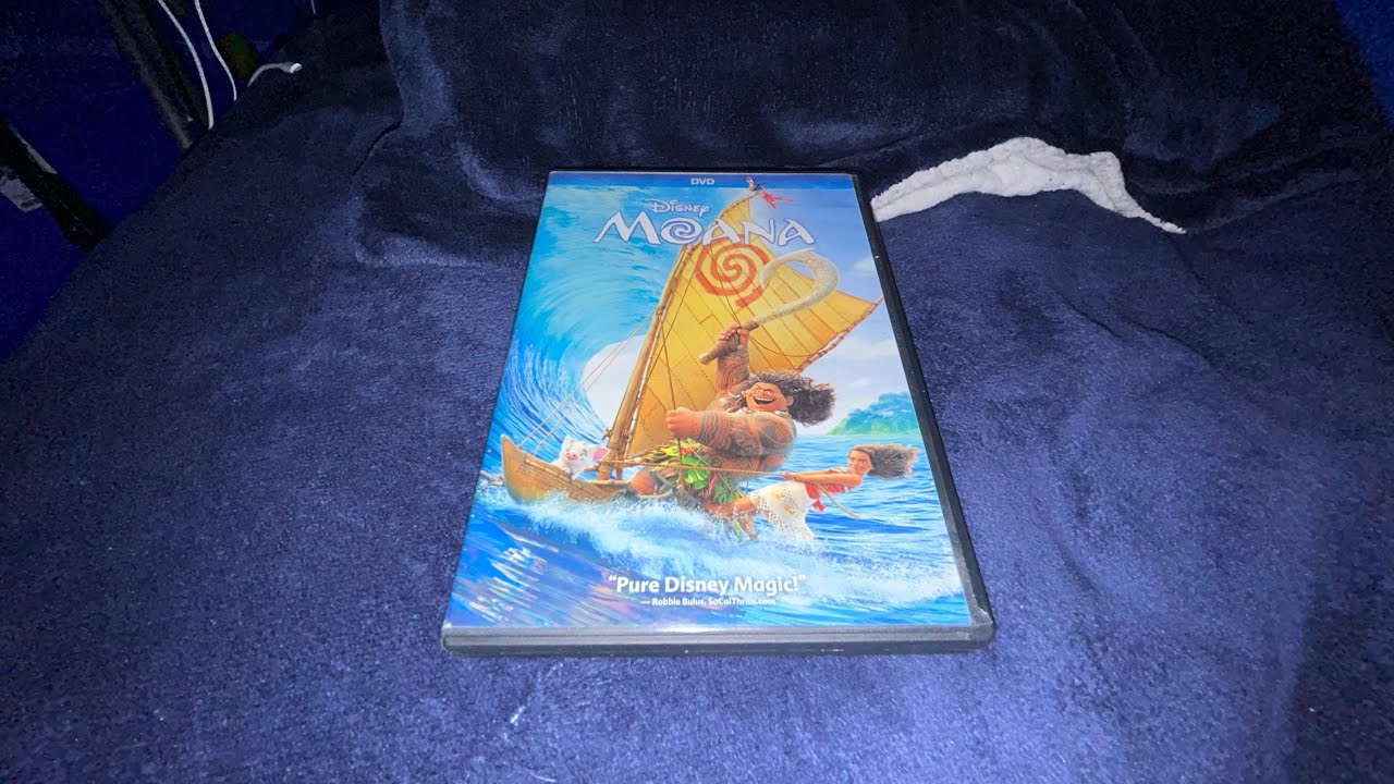 Opening To Moana 2017 DVD (Main Menu Option) - YouTube
