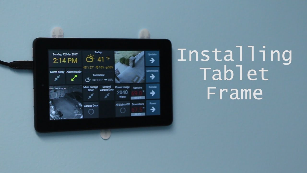 Installing TabletFrame - YouTube