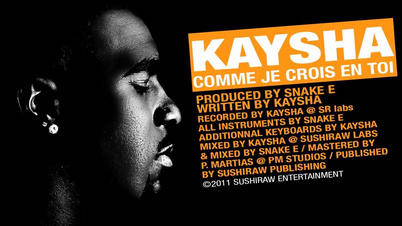 Kaysha : Comme je crois en toi - YouTube Music