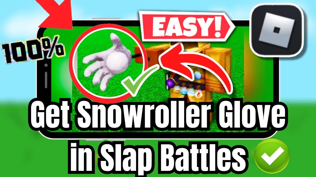 How to get Snowroller Glove in Slap Battles on Roblox (Updated) - YouTube