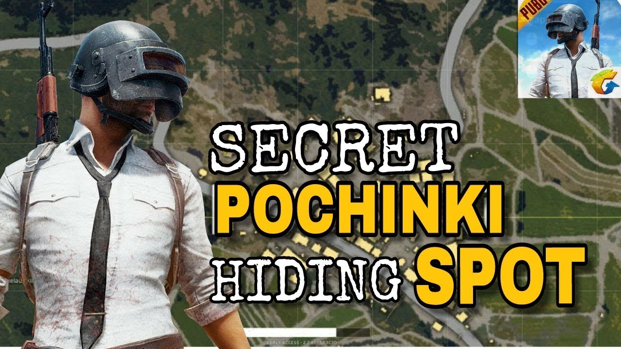 PUBG MOBILE SECRET POCHINKI HIDING SPOT - YouTube