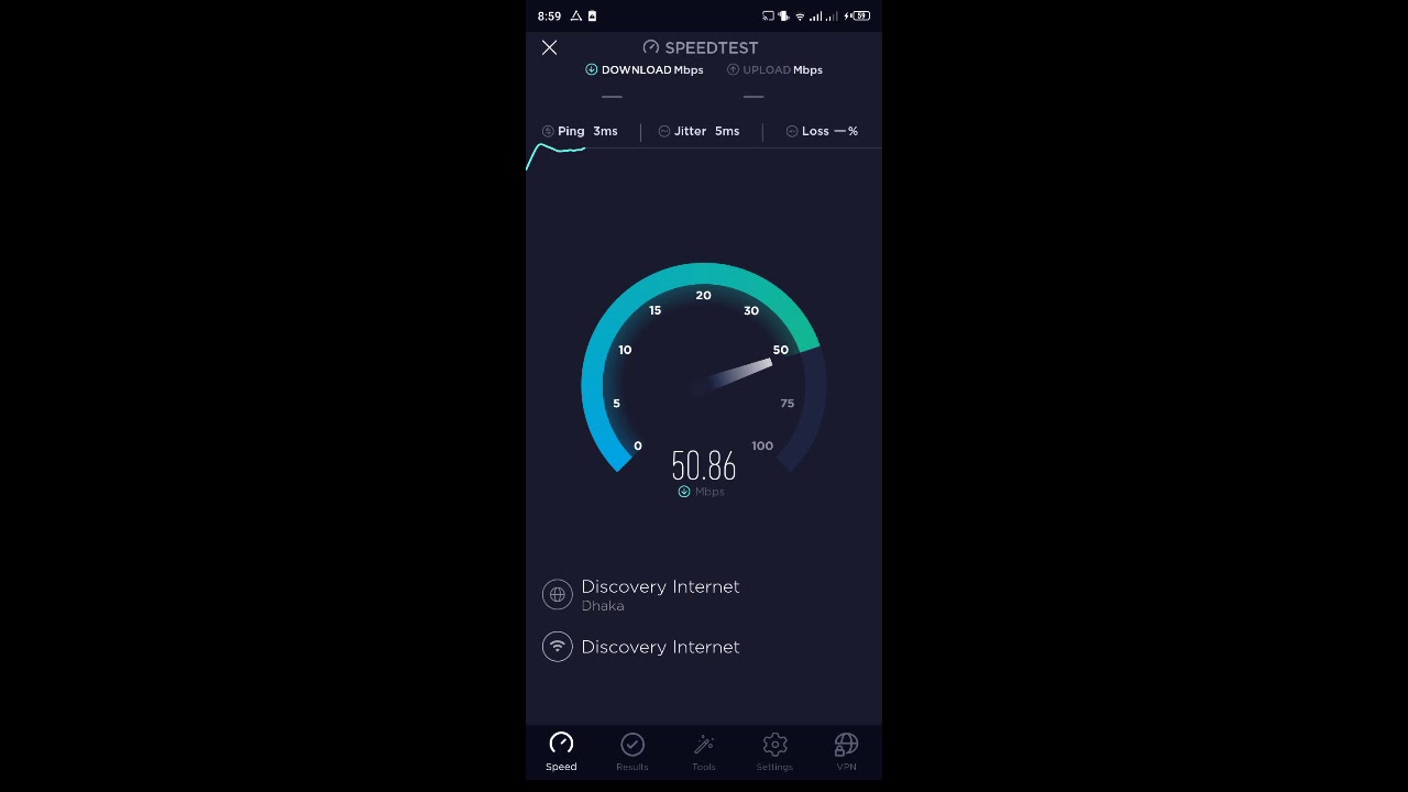 download (50) mbps and upload (80) mbps speed test . #ljyeyusuf - YouTube