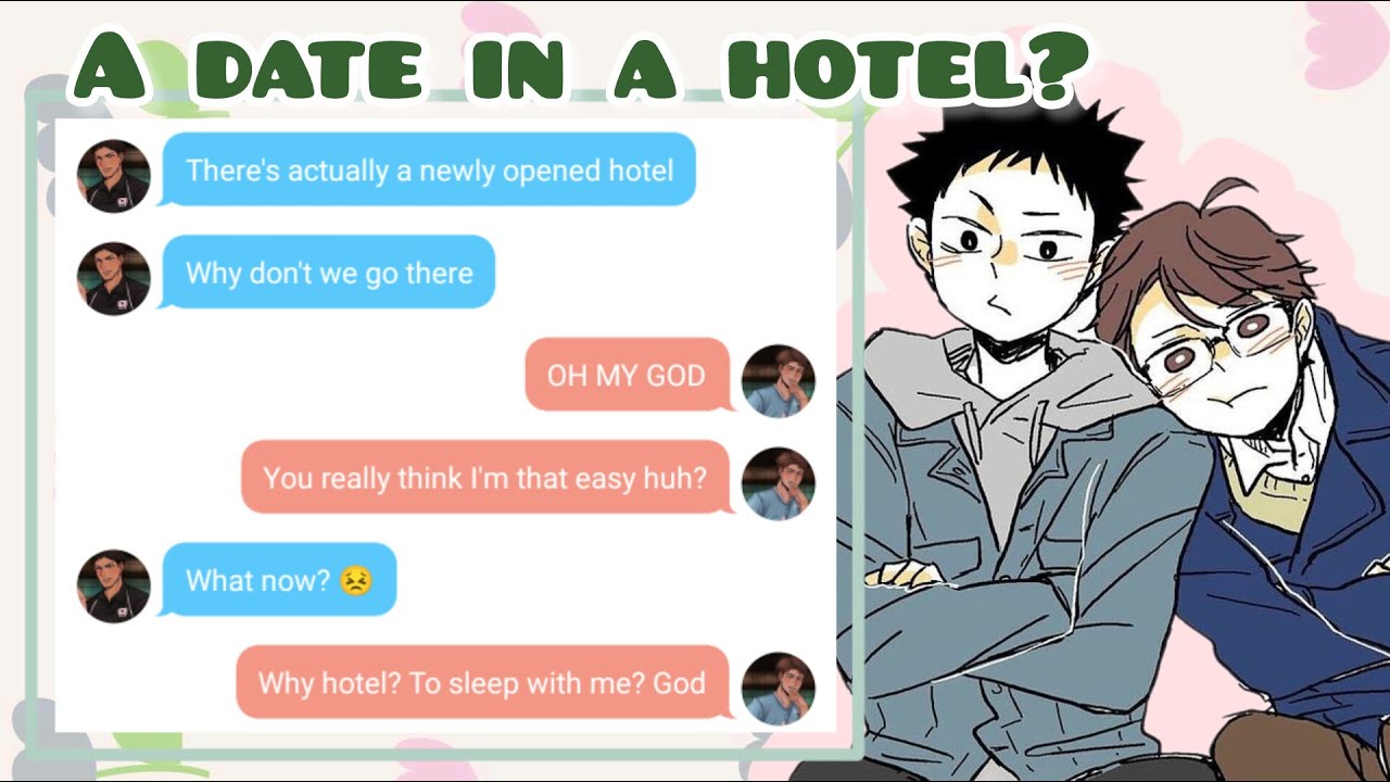 Haikyuu| Bringing him to a Hotel for a Date to do WHAAAAT? - YouTube