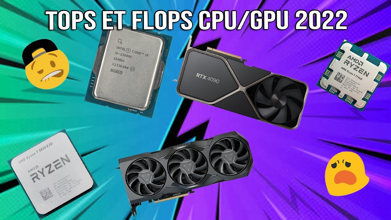 Tops et flops CPU/GPU 2022 - YouTube