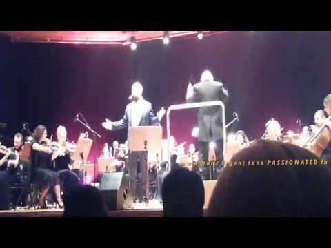 Halit Ergenc....singing ''Show must go on'' 6/2/2015 (1st mobile video)
