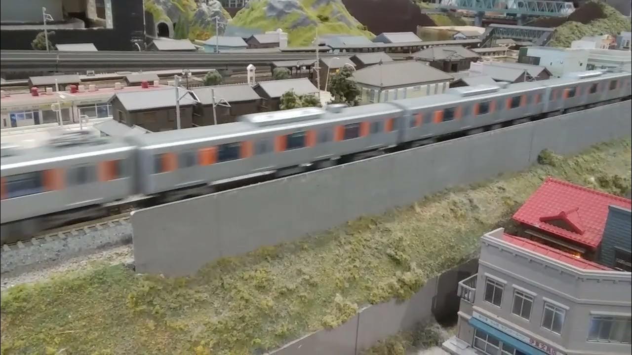 Nゲージ ホビーセンターKATO レイアウト 東武50050系 - YouTube