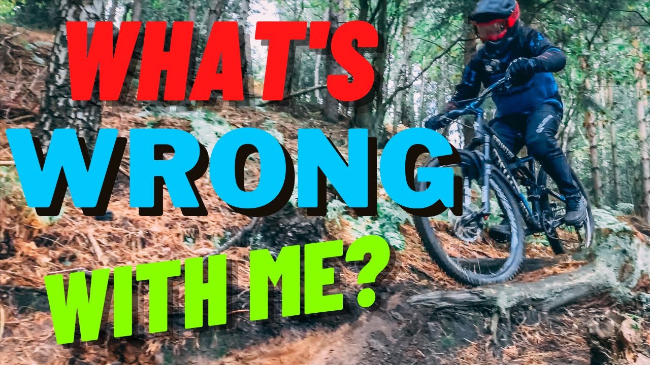 MTB Beginner Trying To session a Technical Trail - YouTube