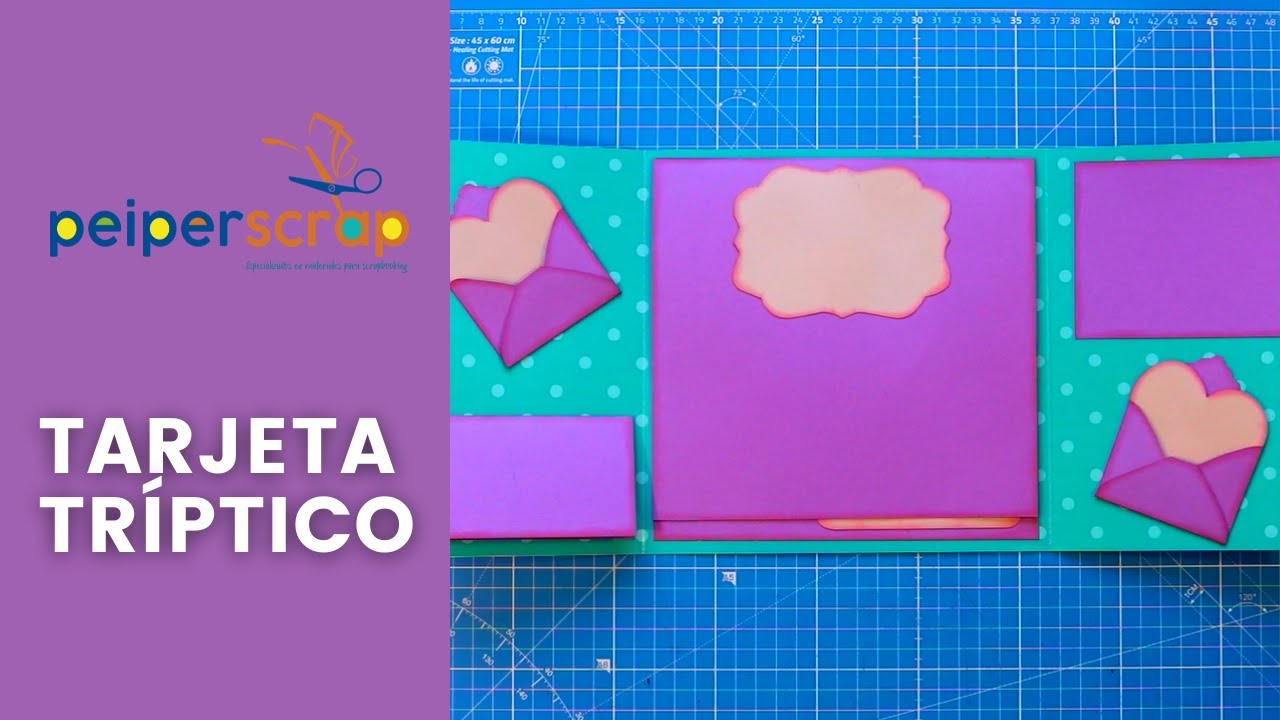 Tarjeta Tríptico (¿Cómo hacer una tarjeta original?) | Cartulina Doble ...