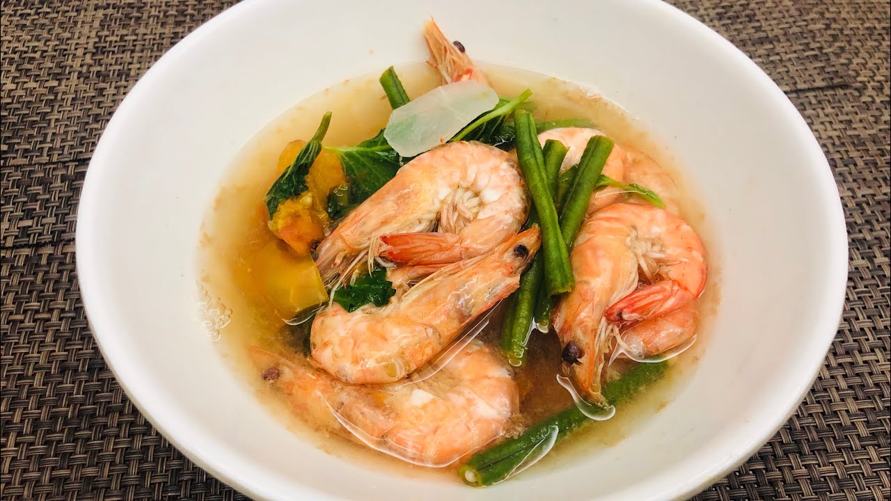 Easy Sinigang na Hipon Recipe! 👌🏼😋 (Shrimp Recipe) - YouTube