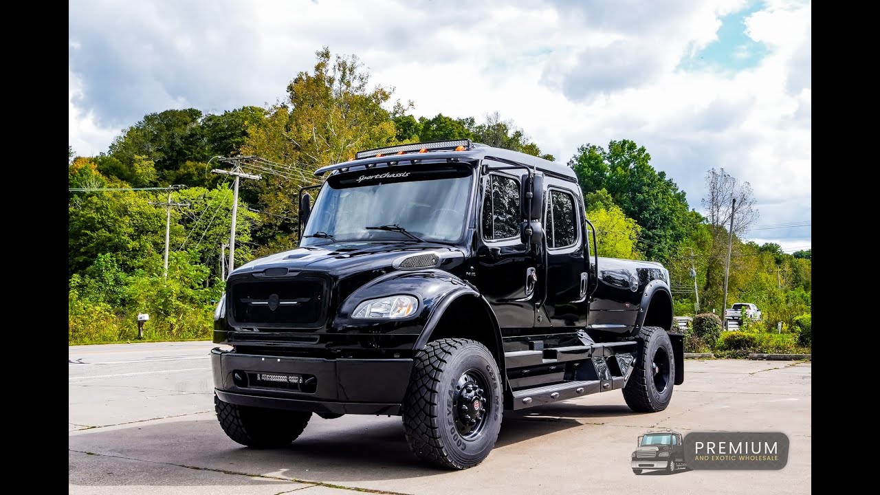 2017 FREIGHTLINER 4X4 SPORTCHASSIS P4XL - YouTube