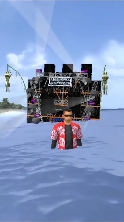 Sound horeg dikecam darat laut !!! #bussid - YouTube