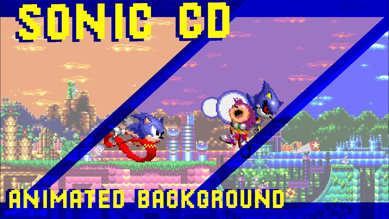 Sonic CD - Animated Background - YouTube