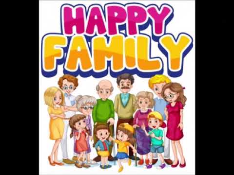 My Family members/ Happy family/ En kudumbam/ Uravugal in tamil/ kids ...