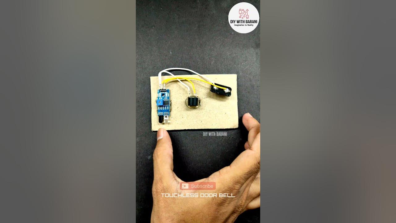 Touchless Door Bell | IR Proximity Sensor #shorts - YouTube
