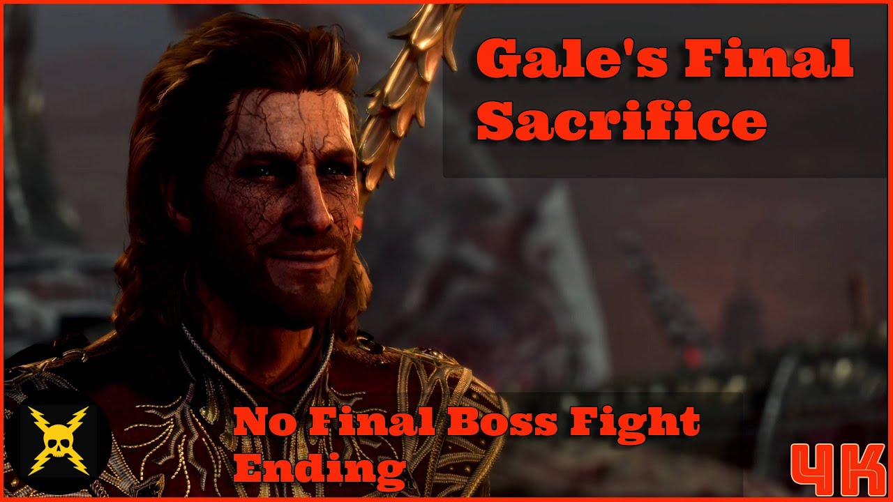 Baldur's Gate 3: Gale's Final Sacrifice - No Final Boss Fight Ending ...
