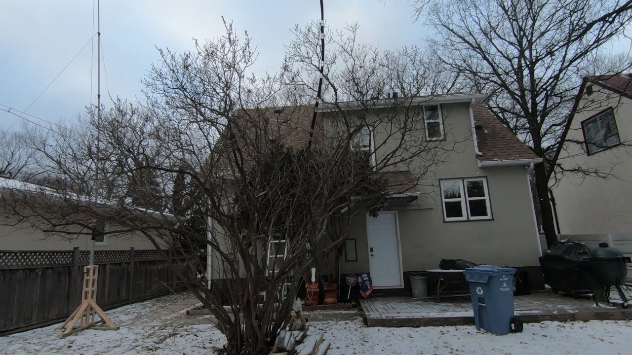 G5RV-JR Antenna Setup - YouTube