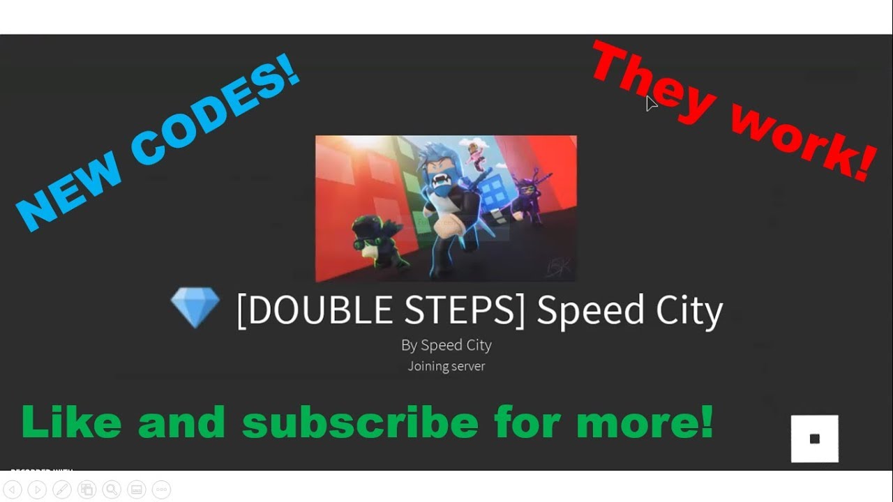 Speed City Roblox Codes! 2019!!! - YouTube