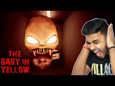 || scary baby game || ‘The Baby in yellow’ || In Hindi || - YouTube