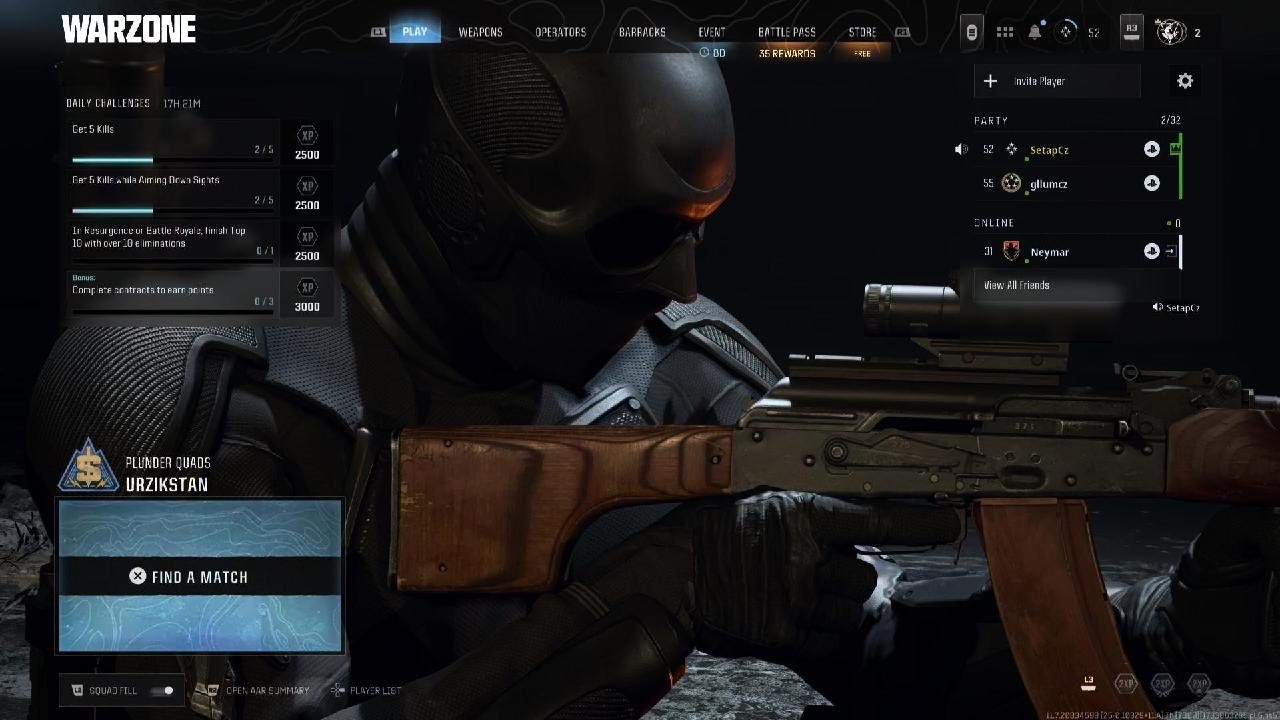 Call of Duty Setap cz Ps 5 - YouTube