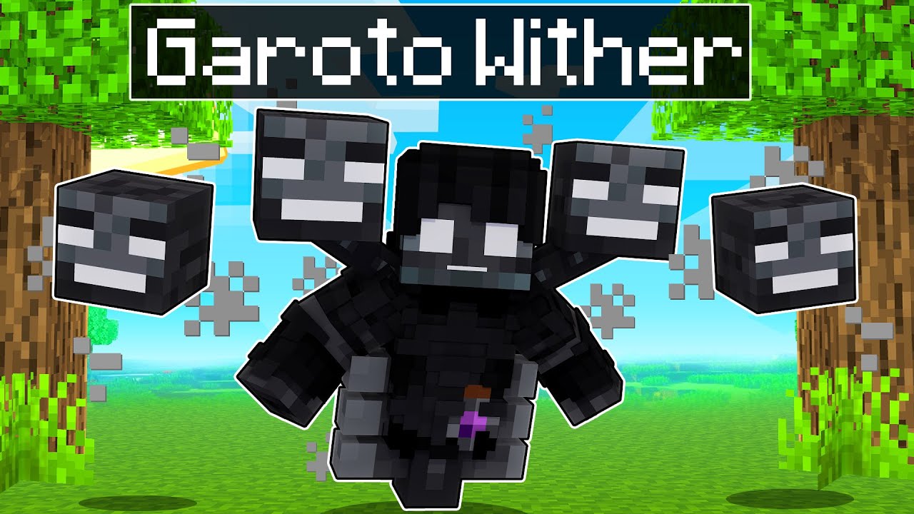 JOGANDO como um GAROTO WHITER no Minecraft - YouTube