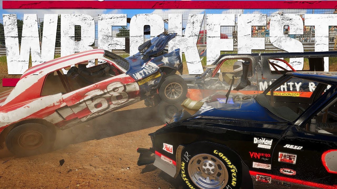 WRECKFEST Multiplayer #18 LIVE 🚘 Destruction Derby - YouTube