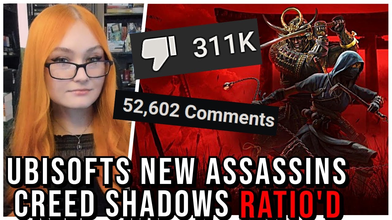 Assassin's Creed Shadows RATIO'D After Black Samurai Reveal | Ubisoft's ...