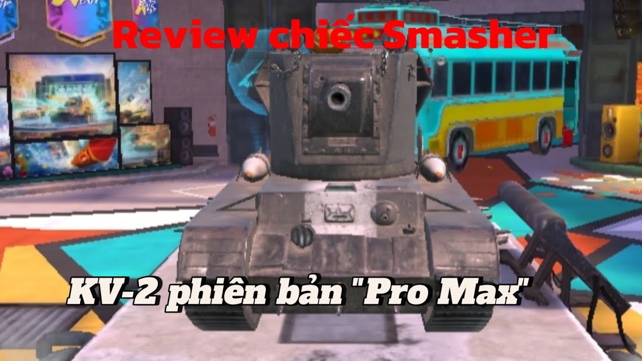 Review chiếc Smasher |World of tank blitz | - YouTube