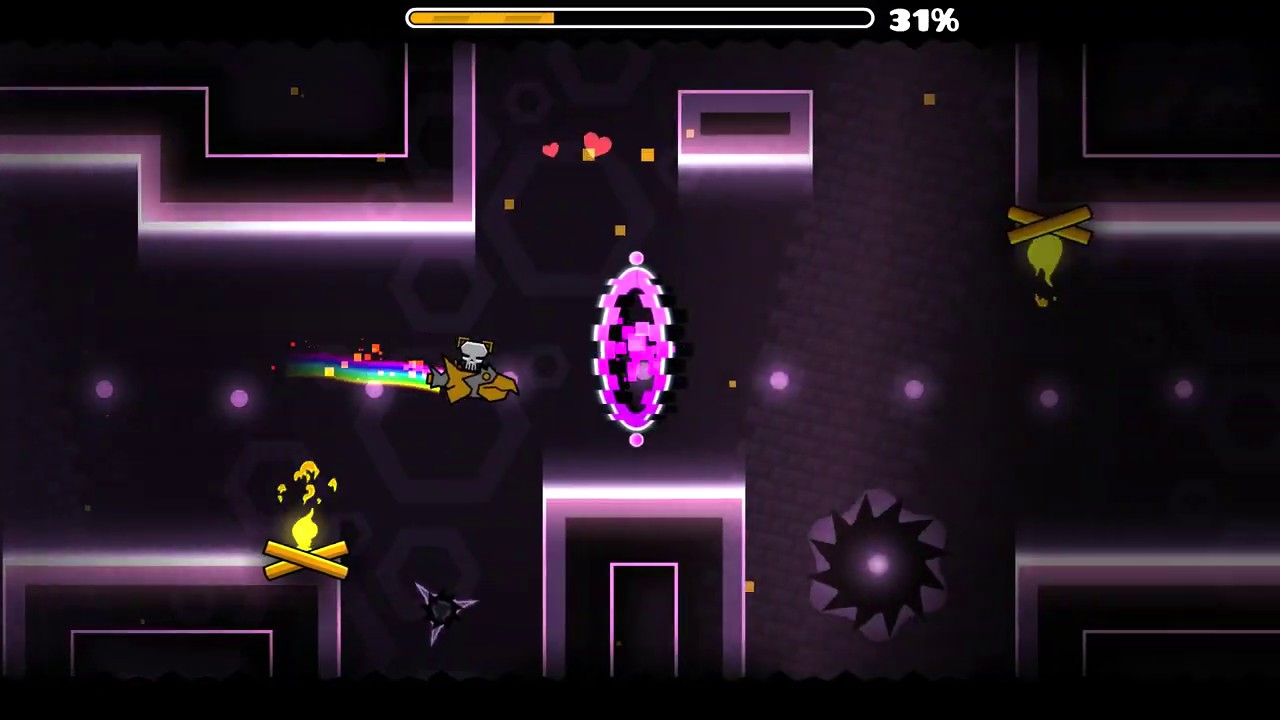 Geometry Dash Divinity II (Daily level #258) all coins - YouTube