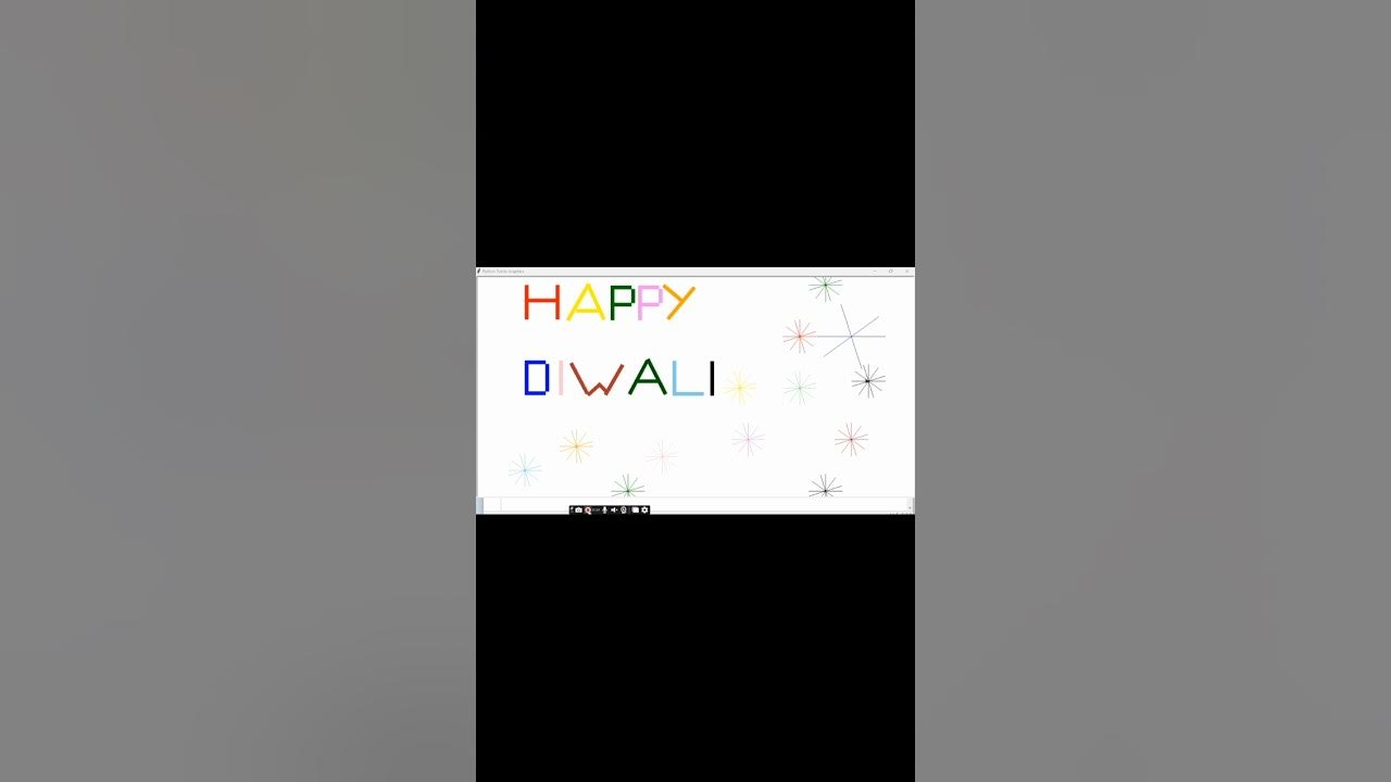 Diwali 🎇🎇 🪔 songs Python Turtle code programming - YouTube