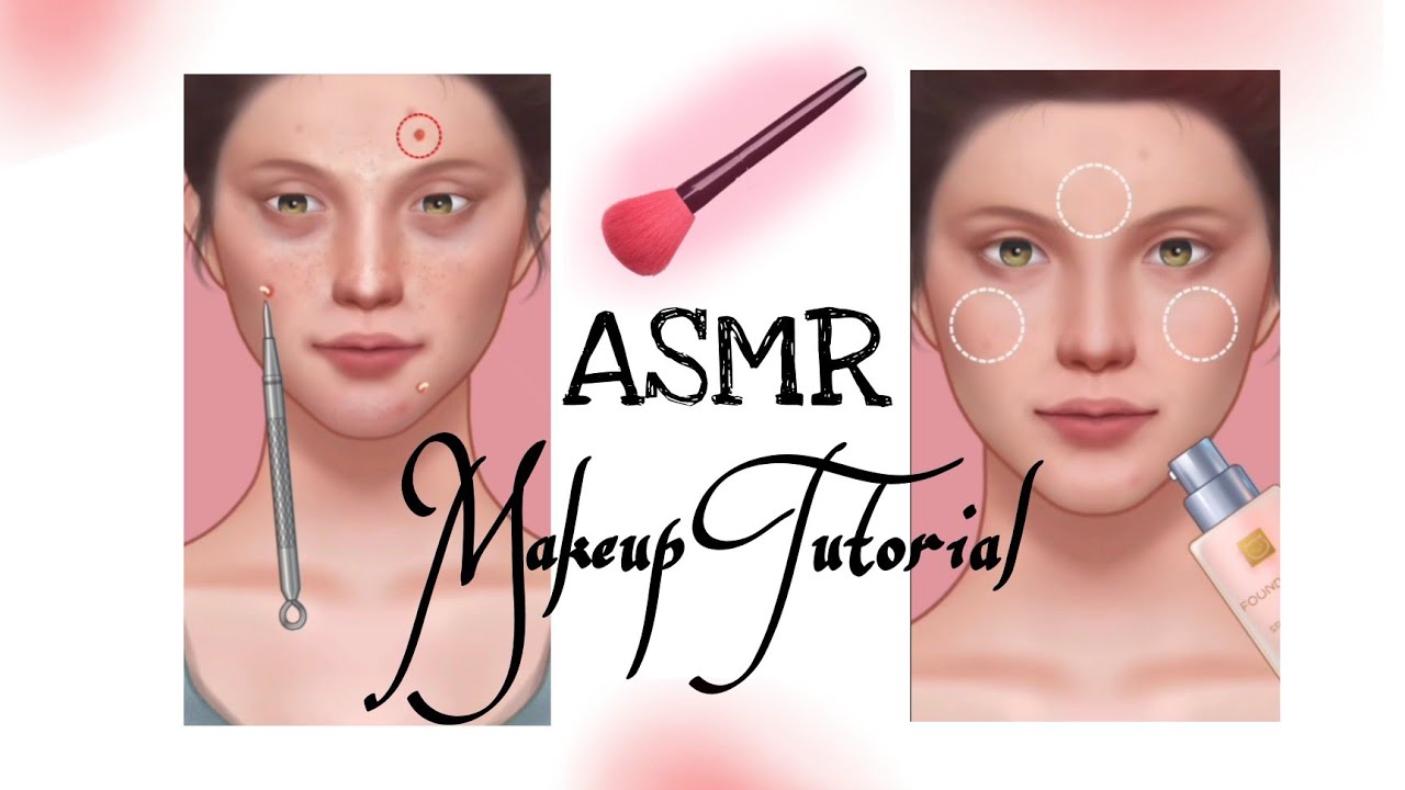 ASMR Makeup Animation Tutorial | DIY Makeup💄 - YouTube