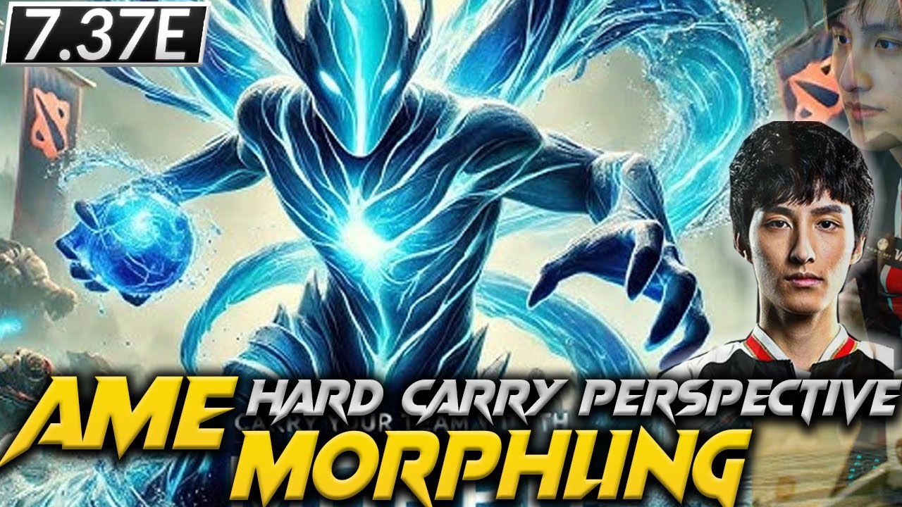 Ame - Morphling The Hard Carry - Dota 2 Pro Full Gameplay Patch 7.37E #ame #morphling - YouTube