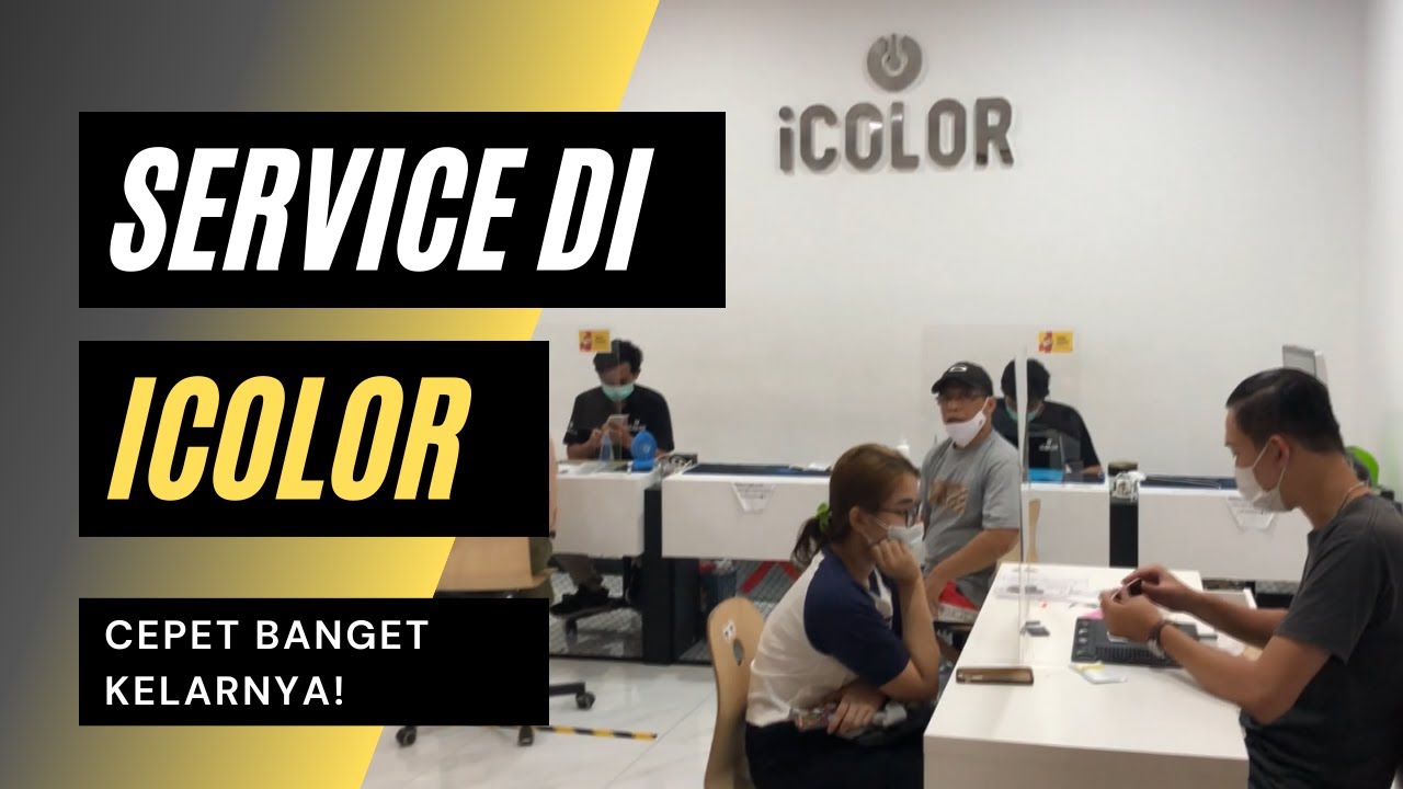 Pengalaman Ganti LCD dan Baterai iPhone di iCOLOR !! Cepet banget ...
