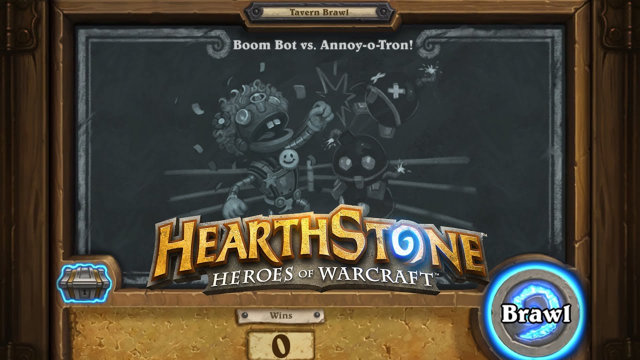 HearthStone Tavern Brawl Boom Bot Vs Annoy-o-Tron! - YouTube
