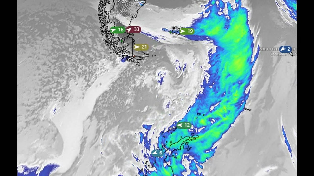 Frei station (Antarctica) - Explosive Cyclone (Bomb Cyclone) - Date ...