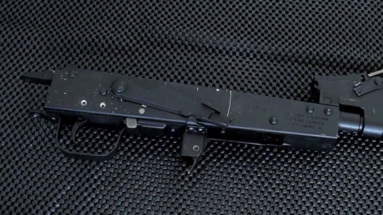 PROPER Saiga/AK Conversion Pt. 3— Removing Trigger Group. - YouTube