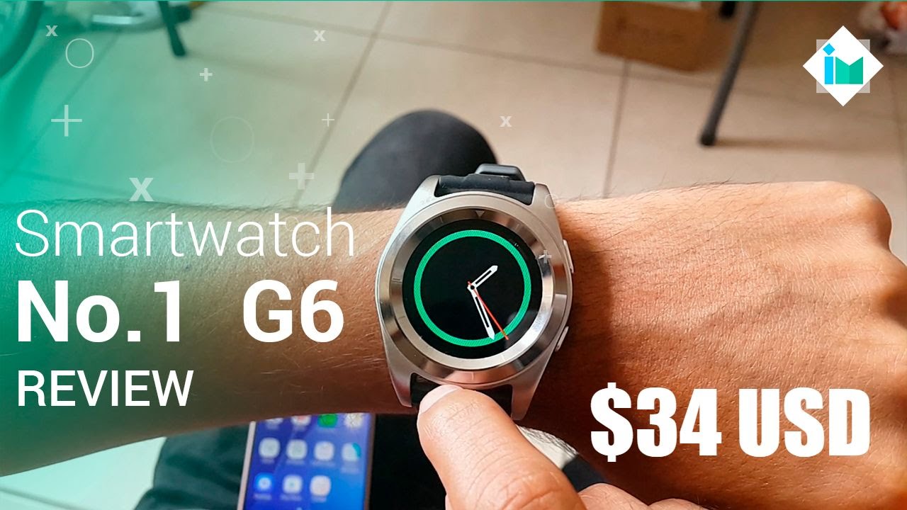Smartwatch No 1 G6 - Review en español - YouTube