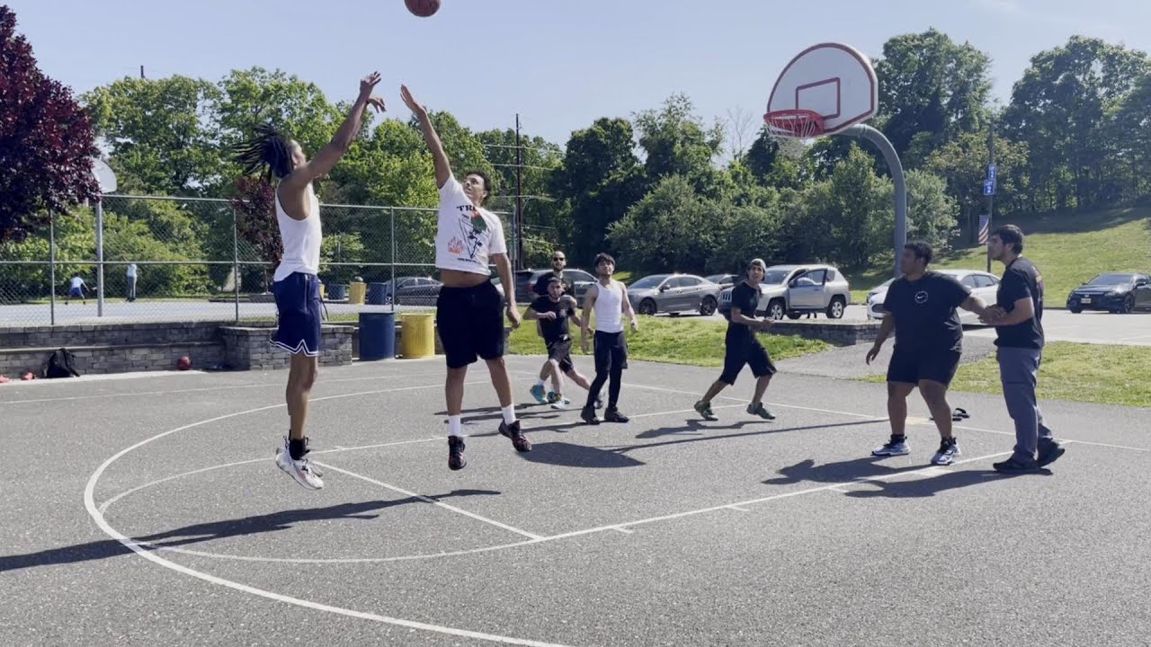 6'7 Christian Hooping Debut - YouTube