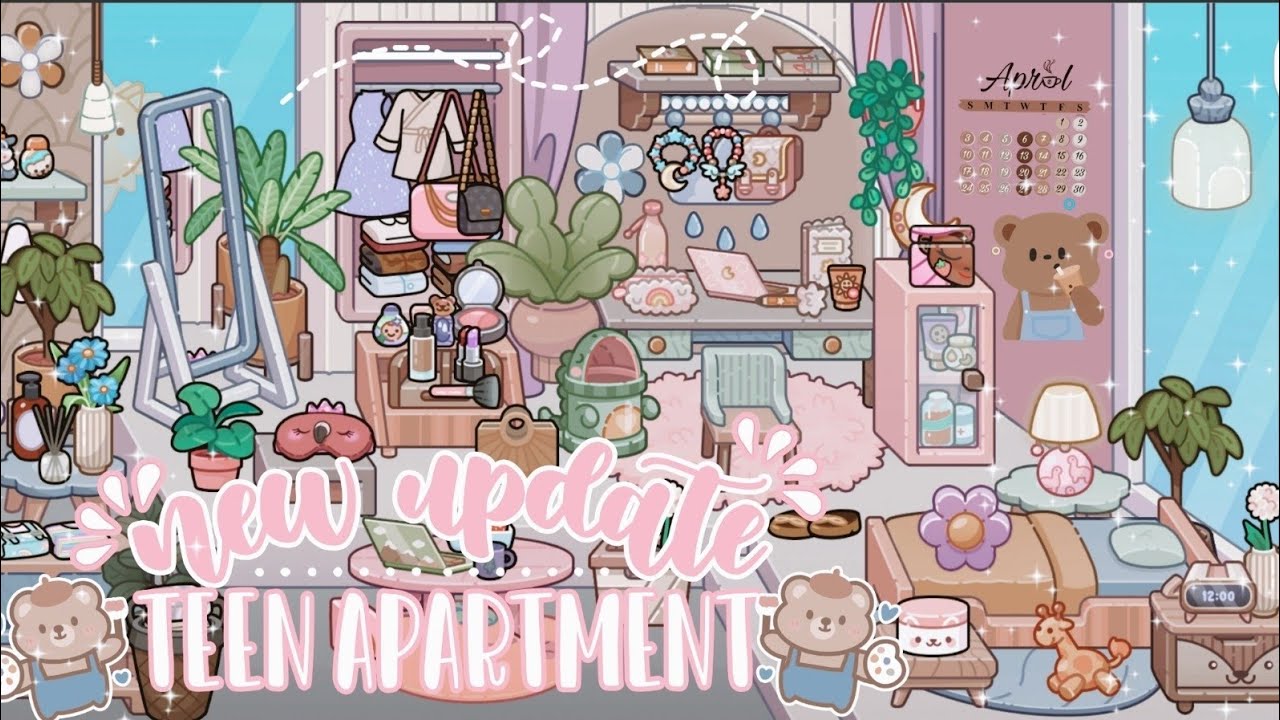 Teen bedroom ideas*TEEN APARTMENT|pazu|avatar world|house design ...