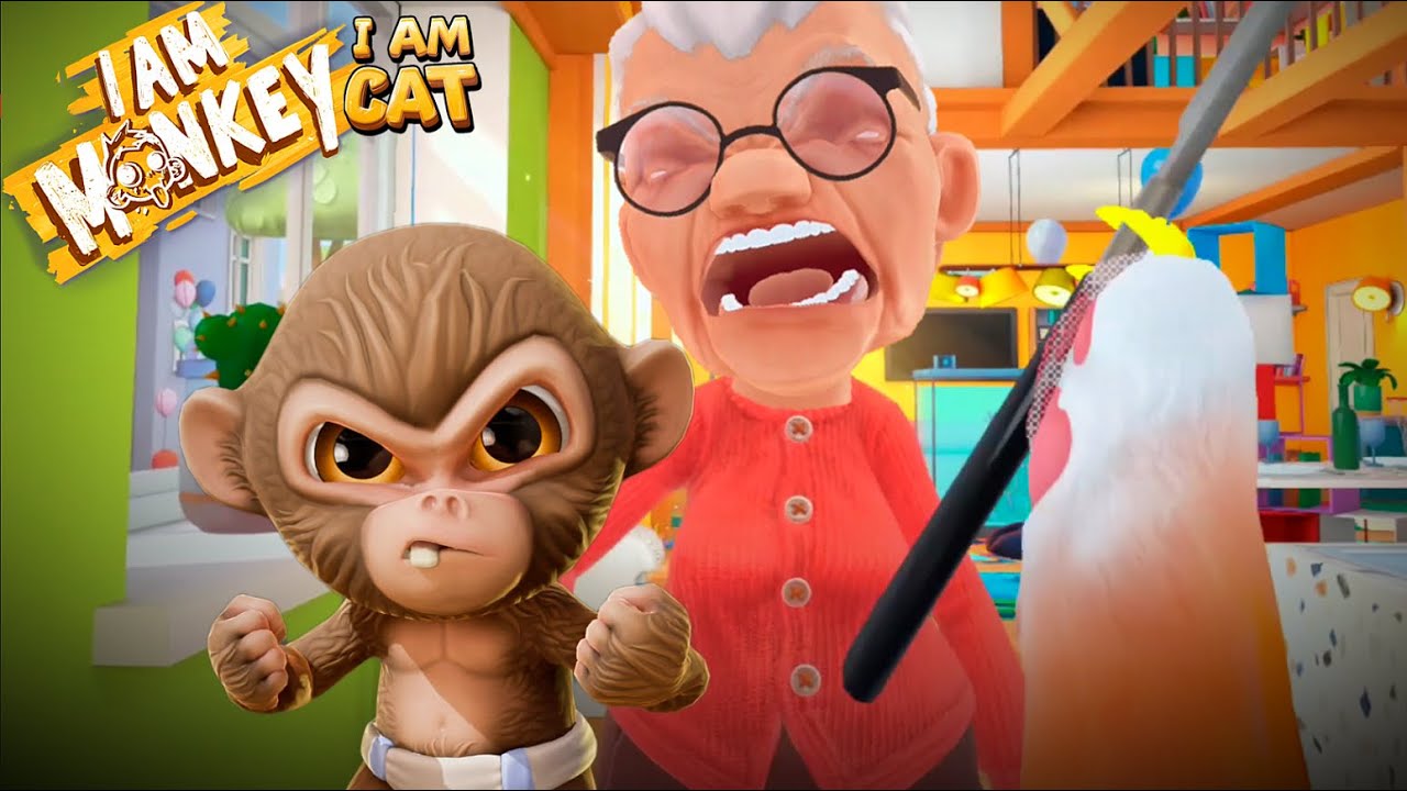 CONSEGUIMOS ESCAPAR del ZOO y vamos a ver a la ABUELITA | ( I Am Monkey VR ) - YouTube