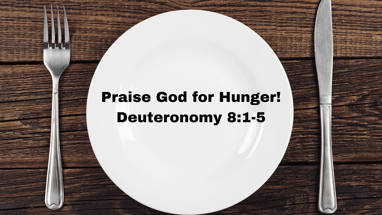 Sesquicentennial Sunday November 10, 2024 - "Praise God for Hunger ...