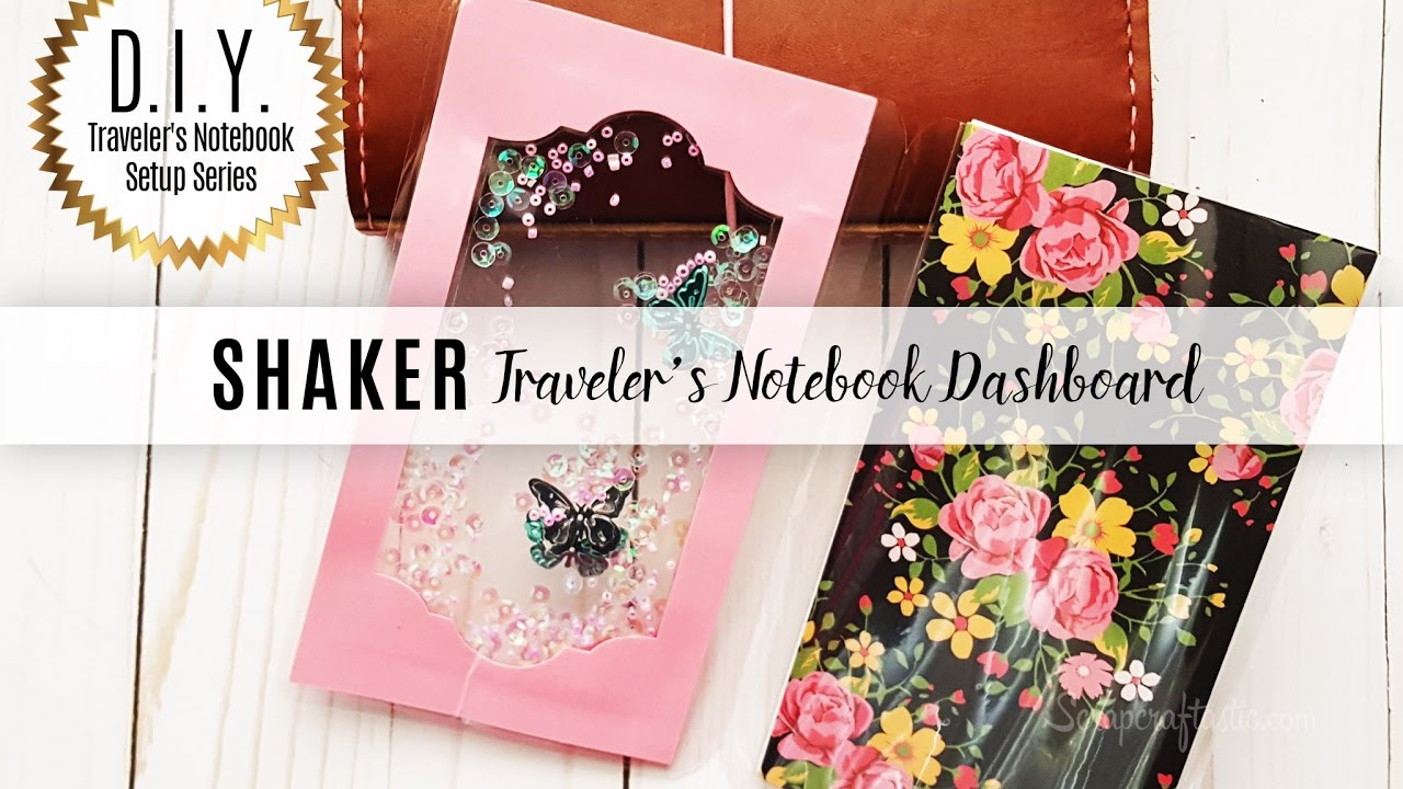 DIY Traveler's Notebook Setup Series: Shaker Reusable Dashboard - YouTube