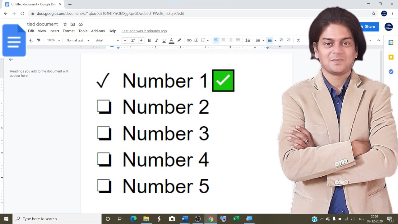 How To Create Checkbox In Google Docs Checkbox YouTube How To Create Checkbox In Google Docs Checkbox YouTube