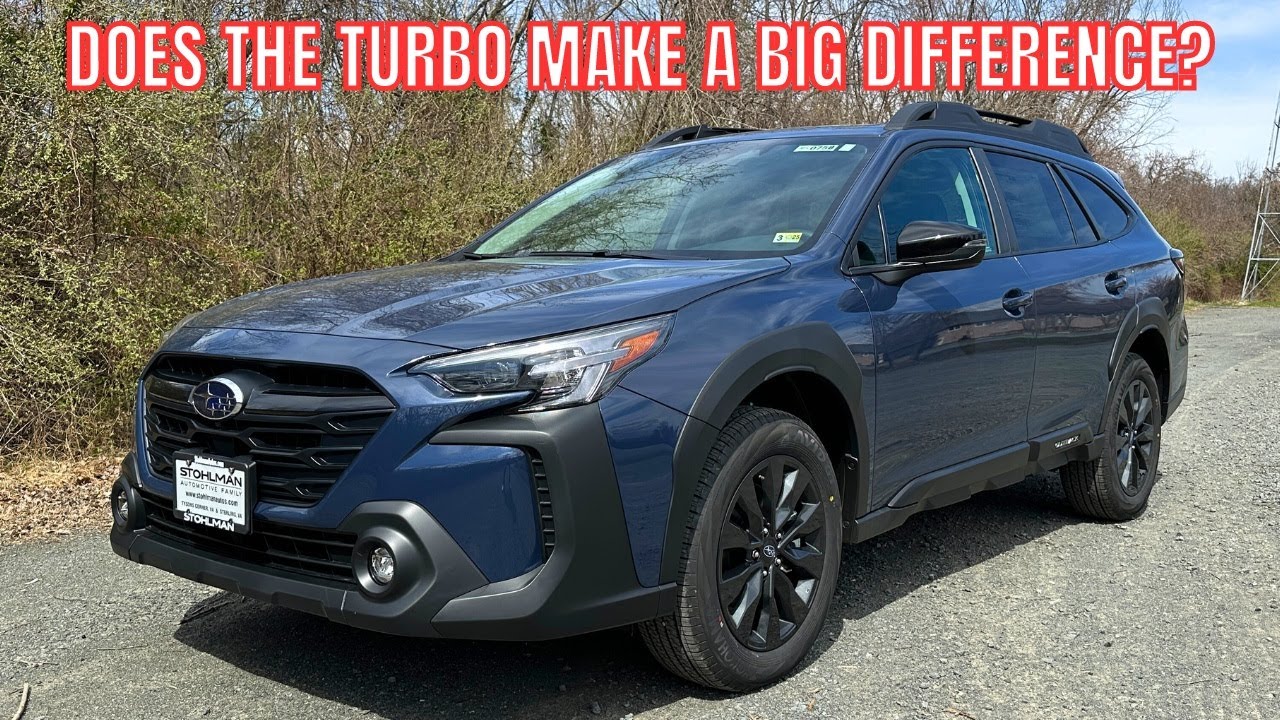 2024 Subaru Outback Onyx Edition XT - The Sportiest Outback - YouTube