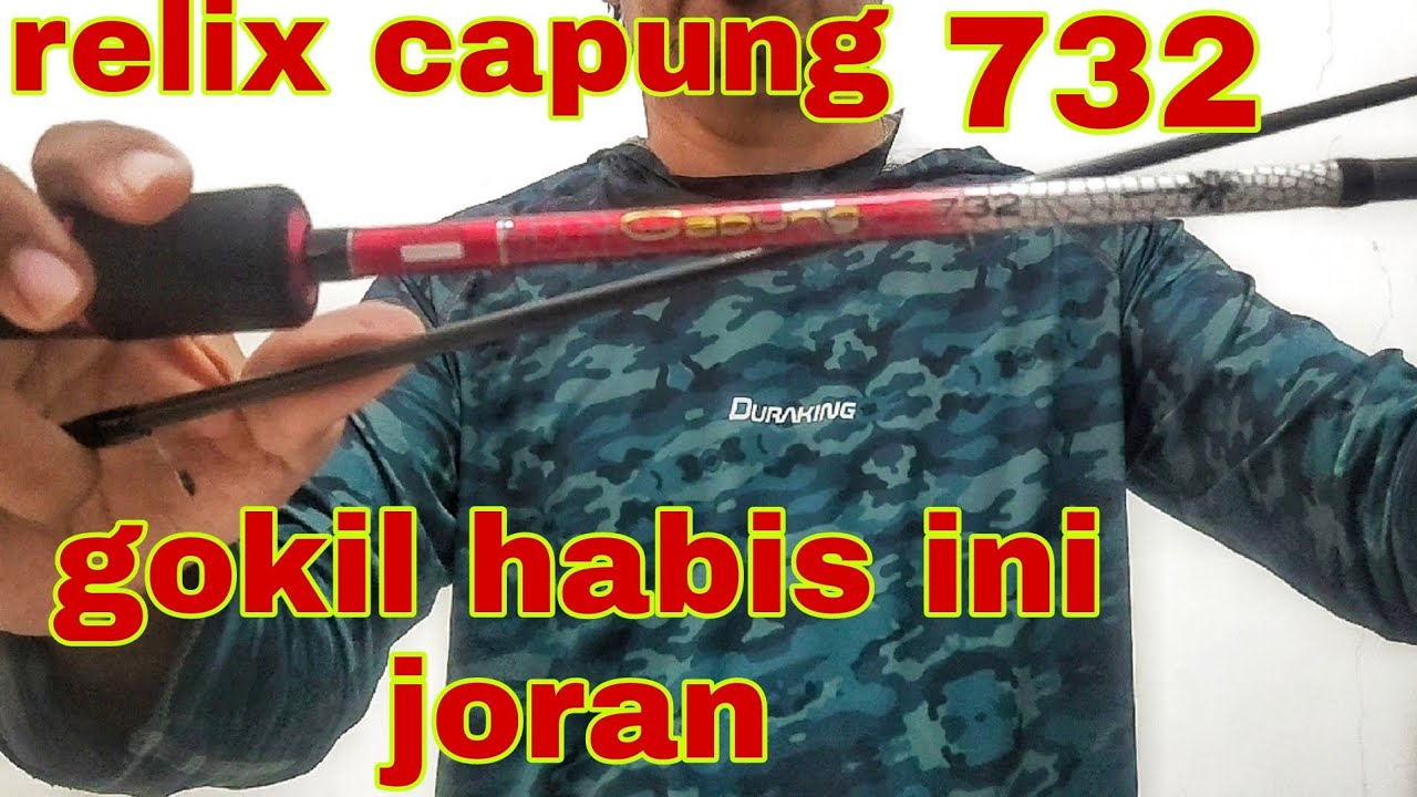 Review relix capung 732!!joran ul super panjang,tapi nyaman dipakai ...
